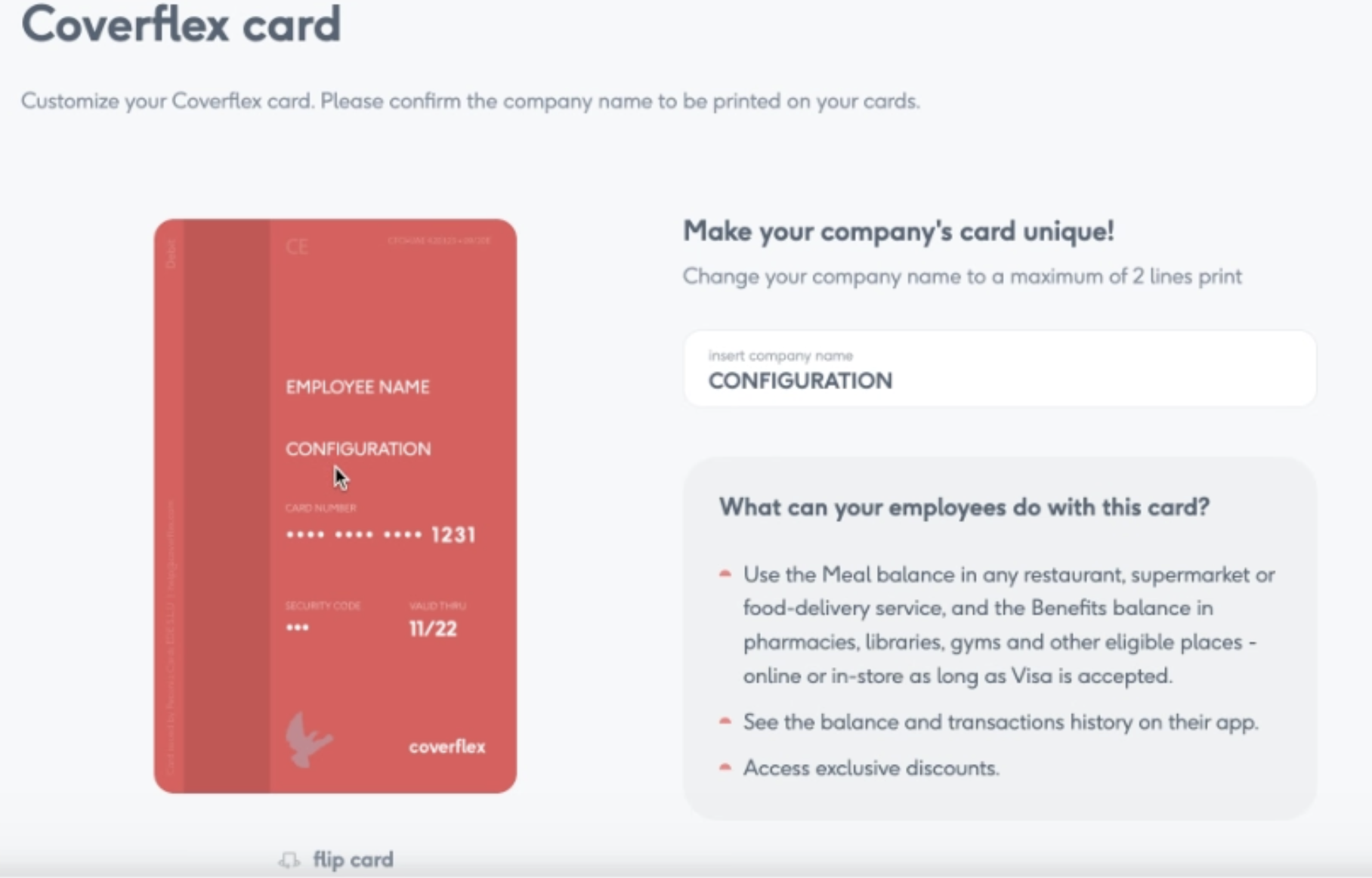 Setting up my Coverflex account – Coverflex