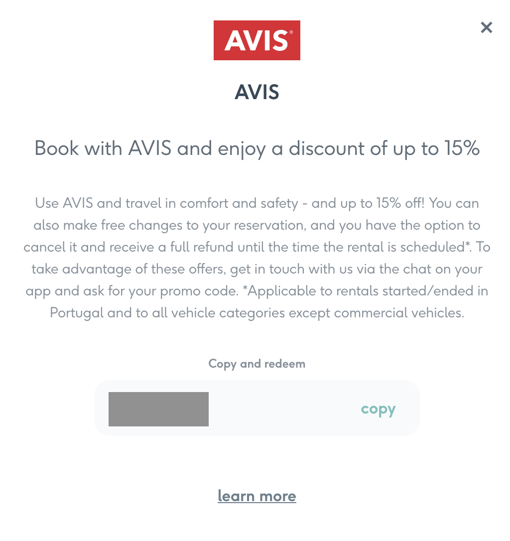 AVIS Discount - How does it work? – Coverflex