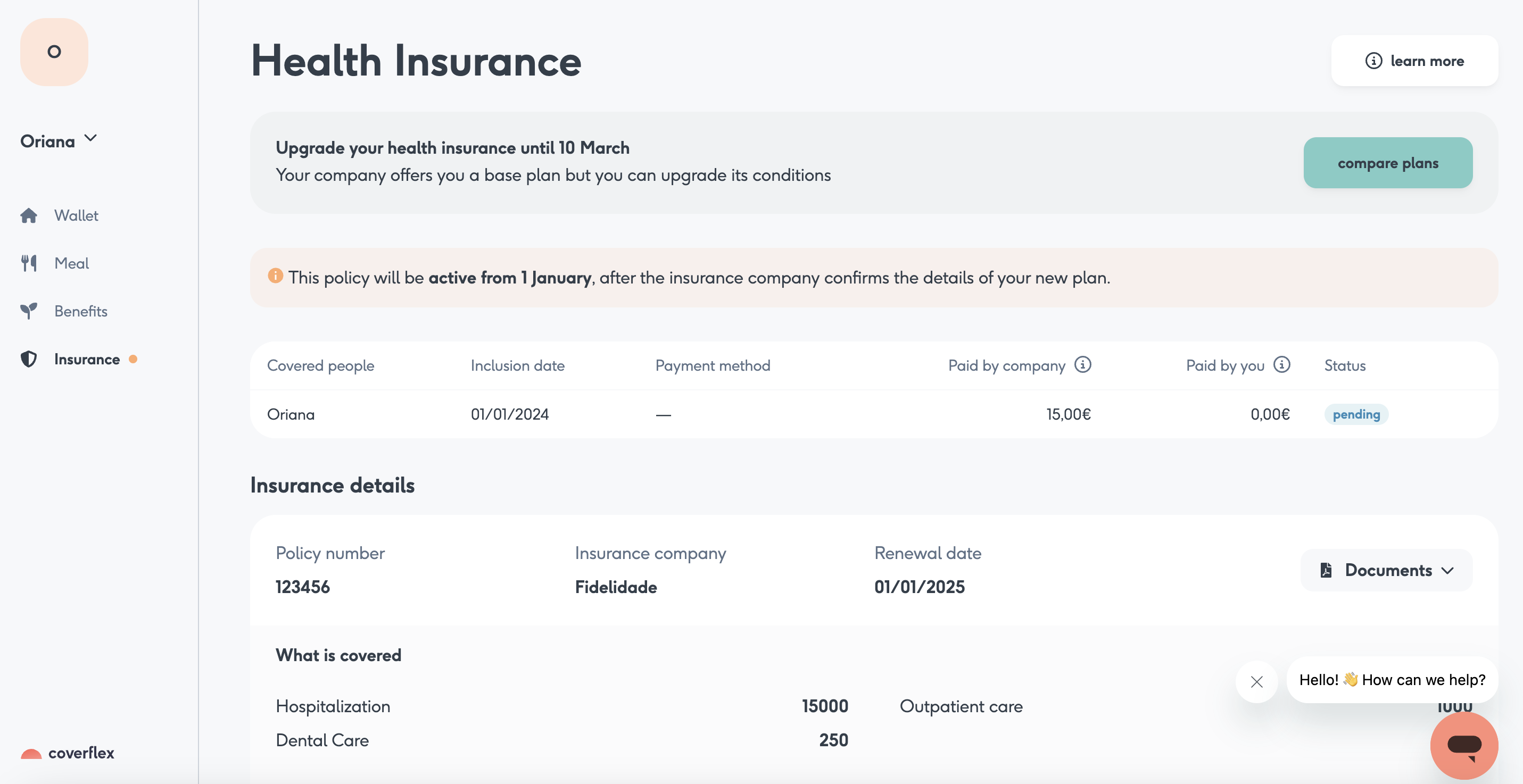Insurance upgrade: what you need to know – Coverflex